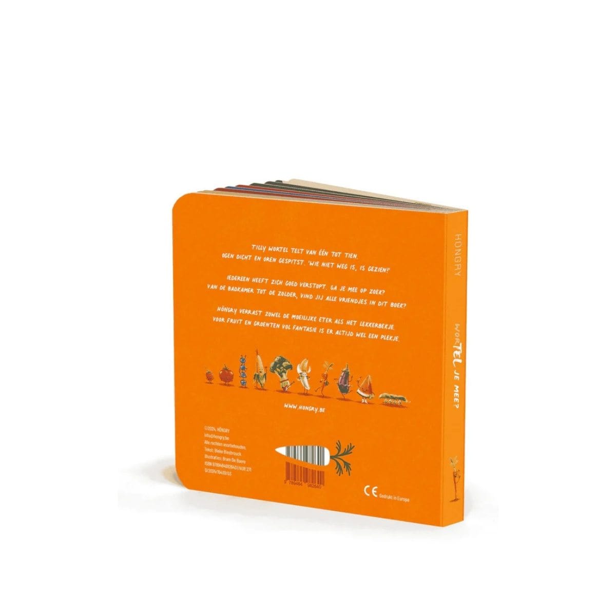 Höngry | Kartonboekje Verhaal op rijm, Wortel je mee