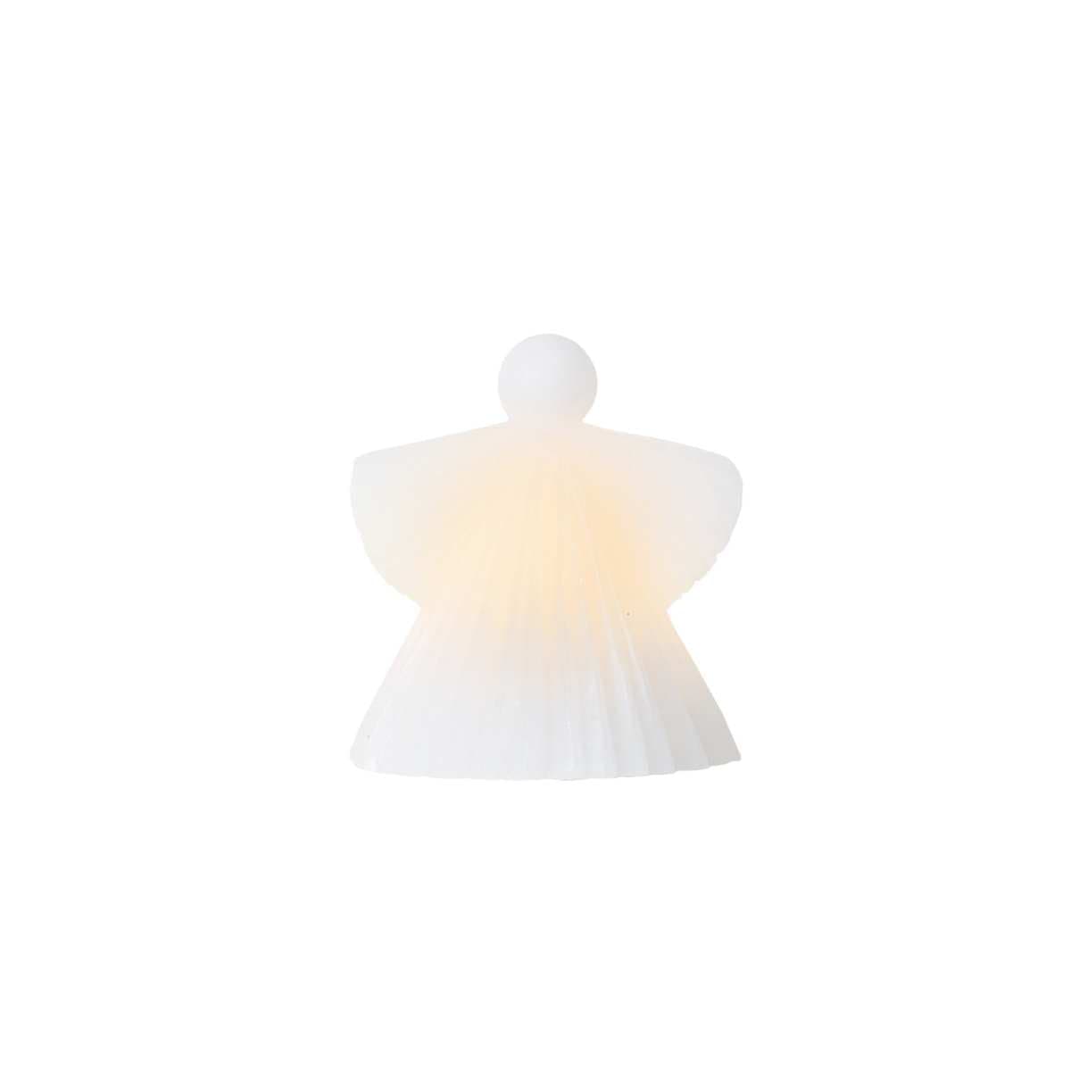 Sirius | ASTA ANGEL Wax Kerst Engel met Led lichtjes, Wit