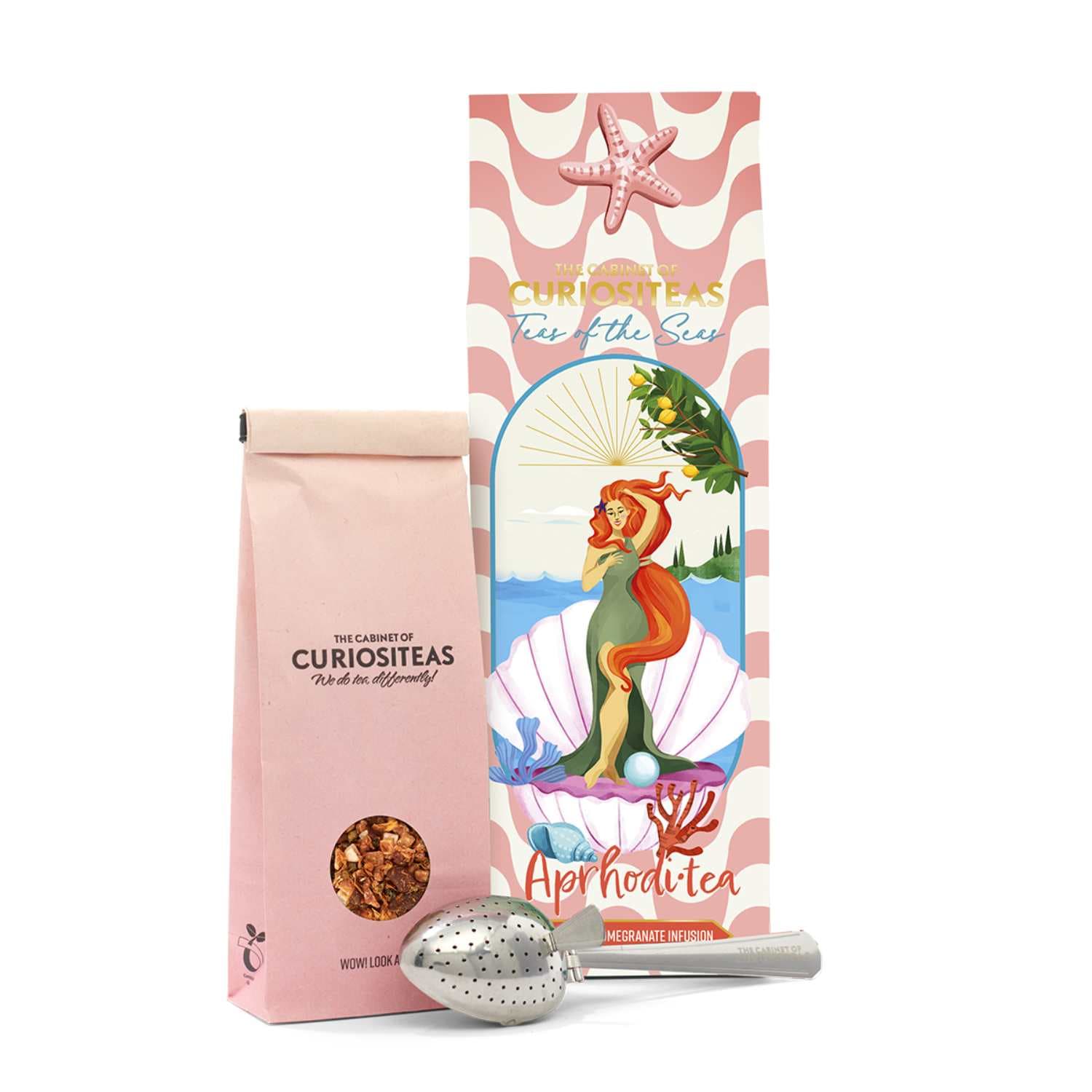 The Cabinet of Curiositeas | TEAS OF THE SEAS Thee Giftbox, Aphrodi-tea